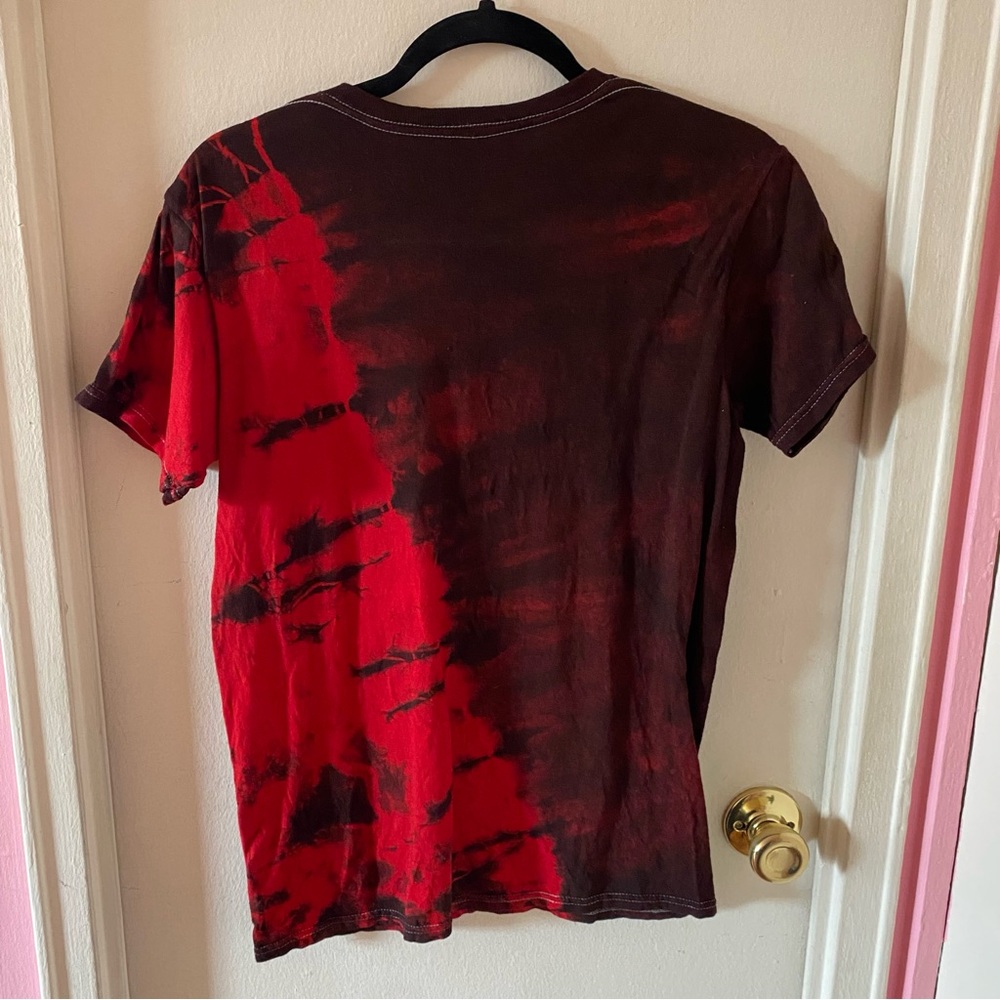 American Psycho Red Tie Dye Movie Poster Style Graphi… - Gem